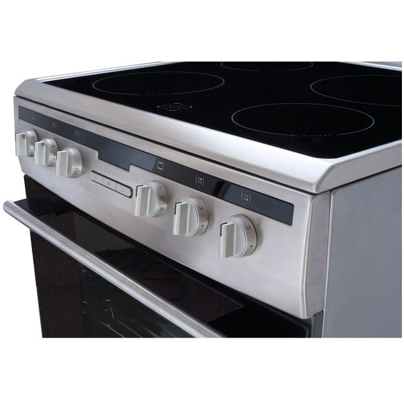Amica 608CE2TAXX 60cm electric ceramic cooker with single fan oven Bentley Walker Shop Your Trusted Euronics Agent for Electronics More