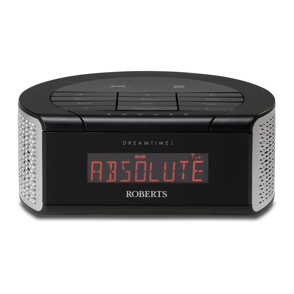 Roberts Dreamtime 2 DAB/FM Clock radio | Roberts Clock Radio | Clock ...